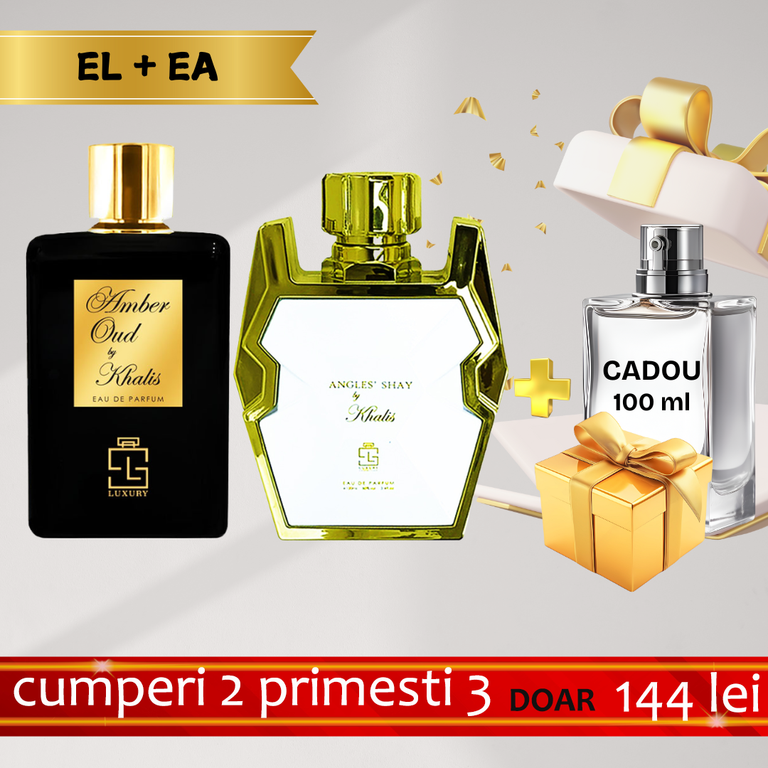 SET - Amber Oud & Angle's Shay, Khalis – ArabicScent – Parfumuri Arabesti